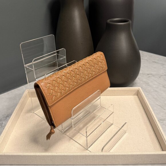 Bottega Veneta | Bags | Bottega Veneta Long Wallet With Coin Purse ...